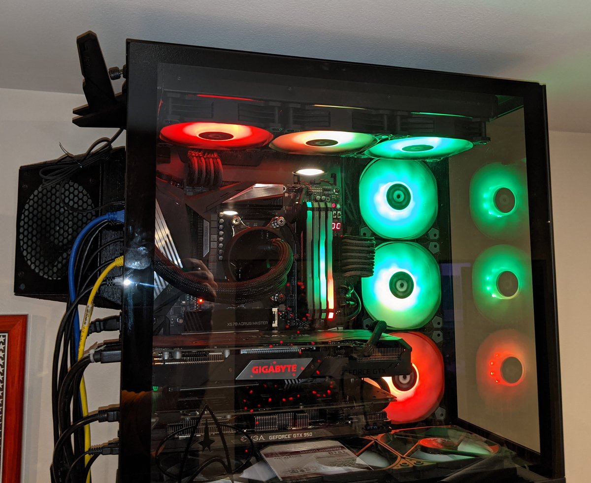 Adding cooling to the Lian Li PC-O11 Dynamic hard drive cage – blog ...